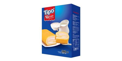 Tipo Mini Roll Cake Milk - Product details at biscuit people