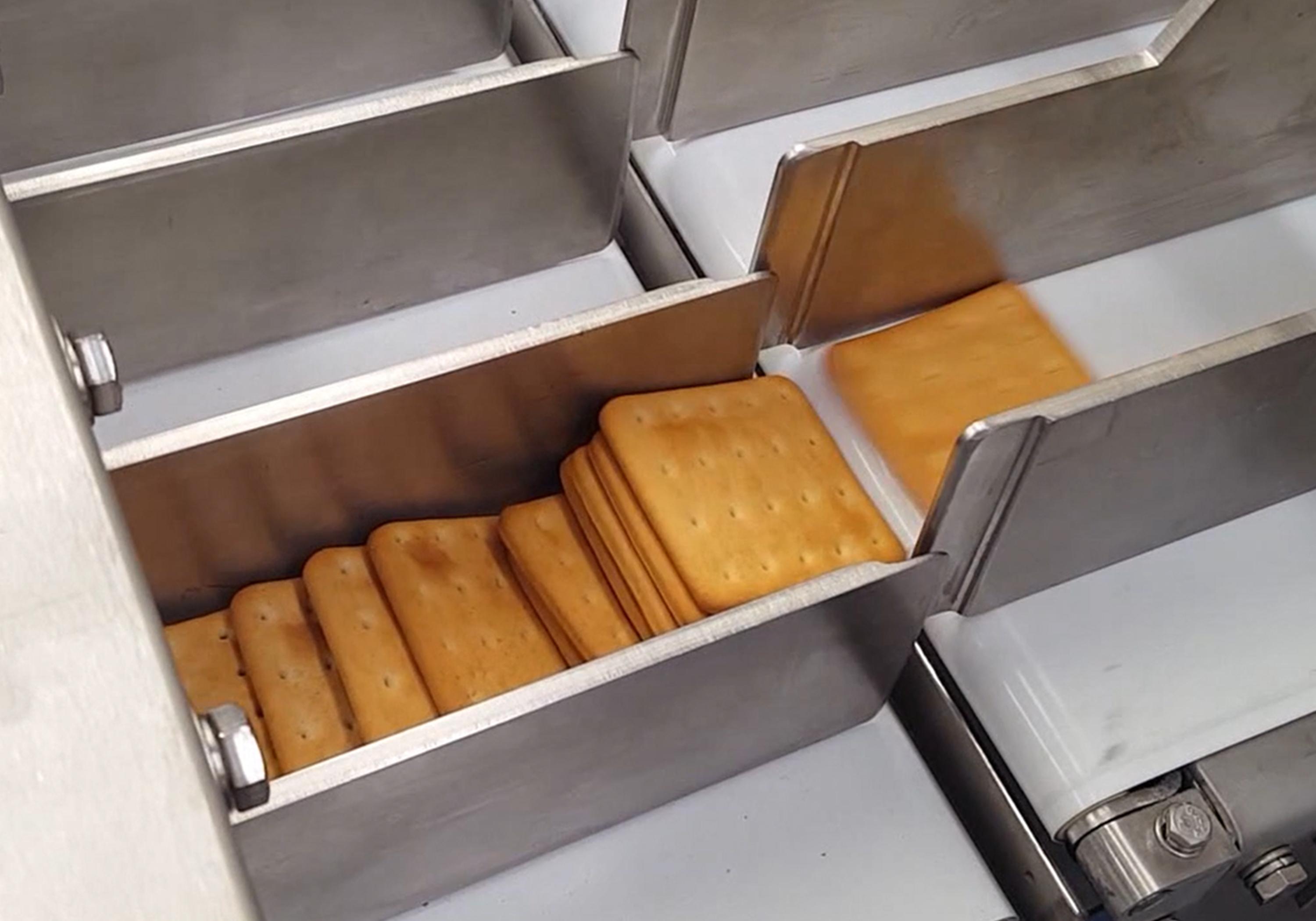 Packaging Line for Biscuits in Pile - Product details at biscuit people